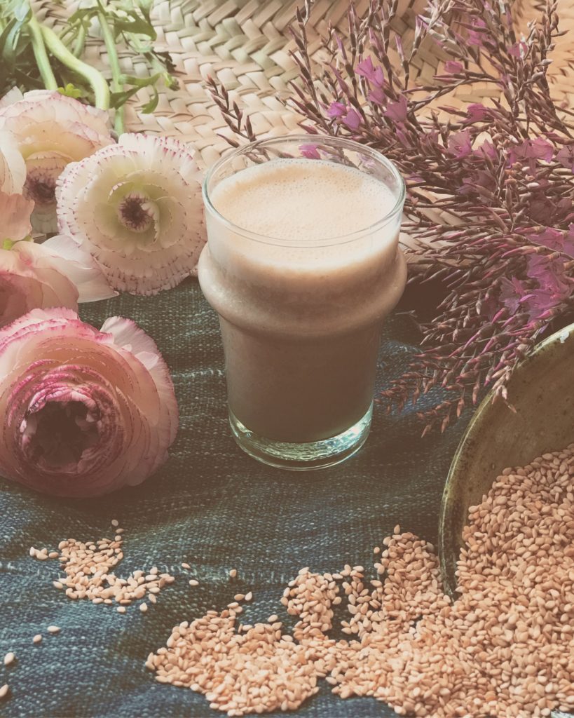 Moroccan Sesame Milk – Garden Party